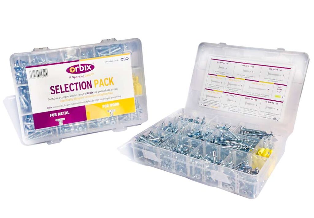 Self-Drilling Electrical Screws & Fasteners - Orbix